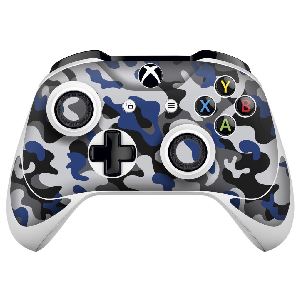 Blue Military Background SKIN ΓΙΑ Microsoft Xbox One S Controller ...