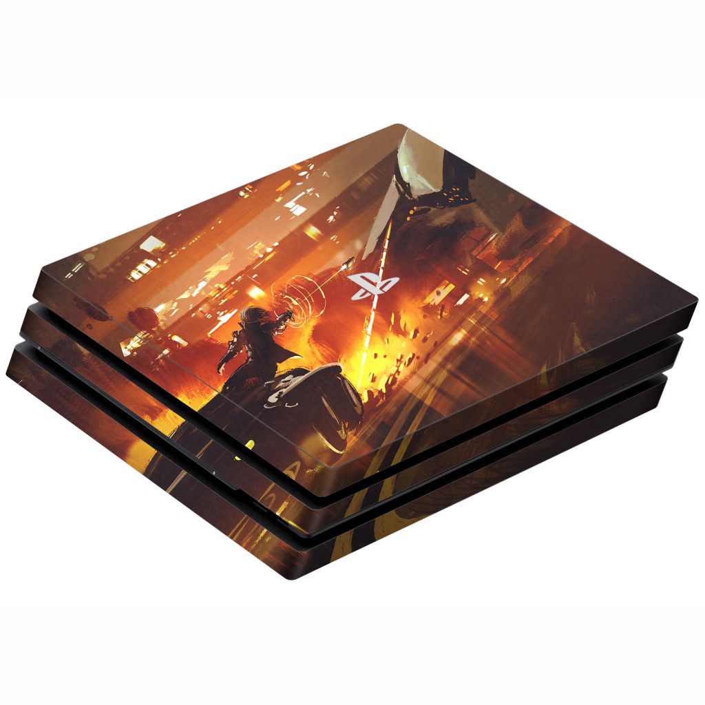 Fire Attack SKIN ΓΙΑ ΚΟΝΣΟΛΑ PS4 Pro - germanos.gr