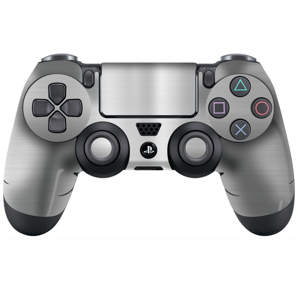 Shiny Silver SKIN ΓΙΑ SONY DUALSHOCK 4 CONTROLLER - germanos.gr