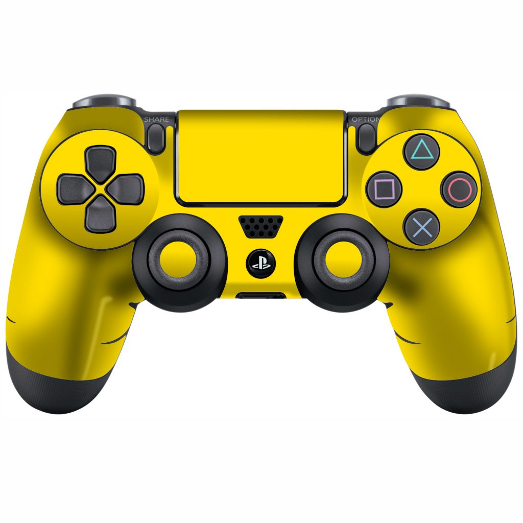 Clean Yellow SKIN ΓΙΑ SONY DUALSHOCK 4 CONTROLLER - germanos.gr
