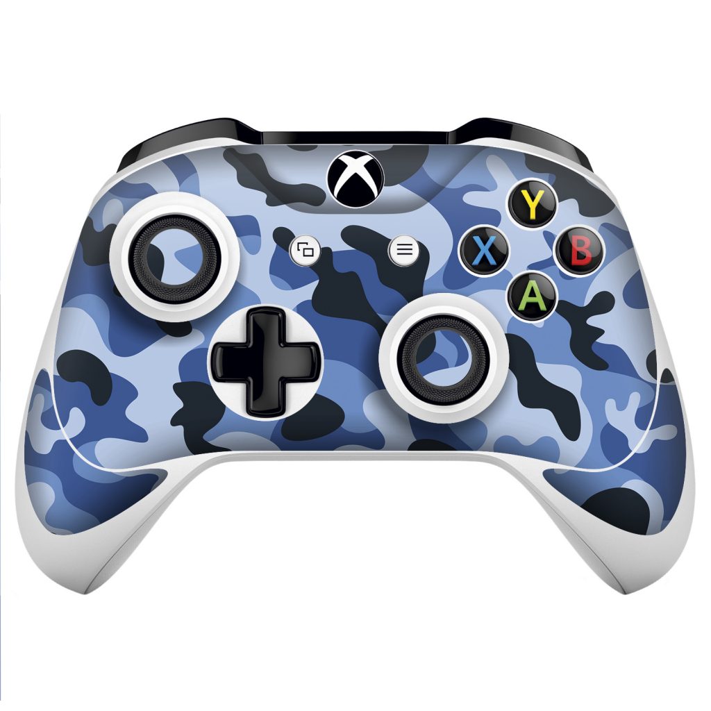 DEEP BLUE MILITARY SKIN ΓΙΑ Microsoft Xbox One S Controller - germanos.gr